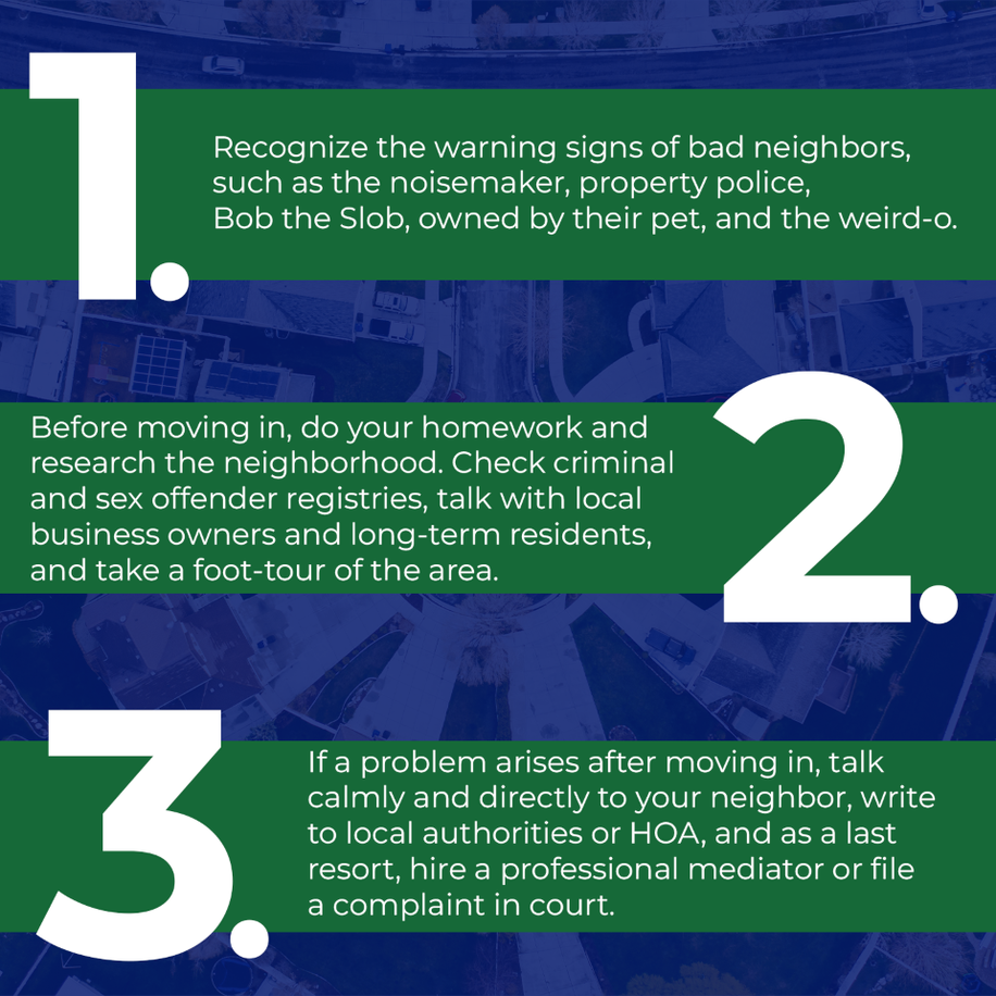 How to Spot and Deal With Bad Neighbors | Management Plus